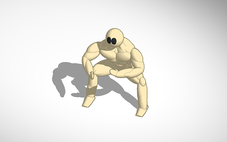 3D design Buff Bob From My Ghost Friend - Tinkercad