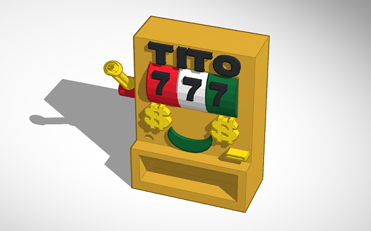 3D design Tito the Talking Slot Machine | Tinkercad