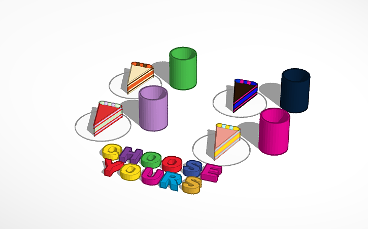 3D design cakes | Tinkercad