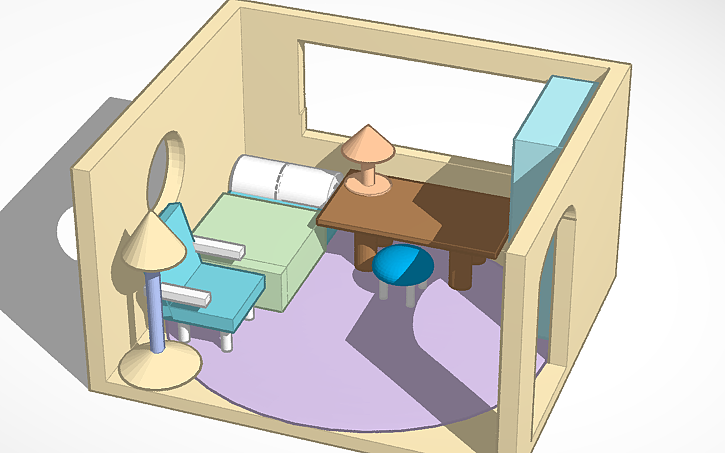 3D design Room - Tinkercad