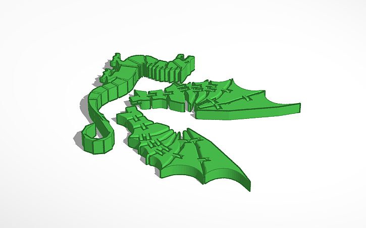 3D design RainWing - Tinkercad