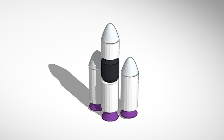 3D design rocket launcher | Tinkercad