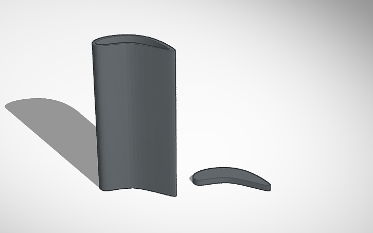3D design AIRFOIL - Tinkercad