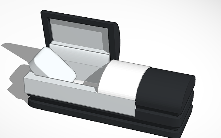 3D design Coffin - Tinkercad