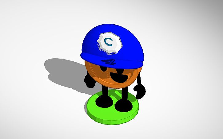 3D design Cool Coin (3D Model) - Tinkercad