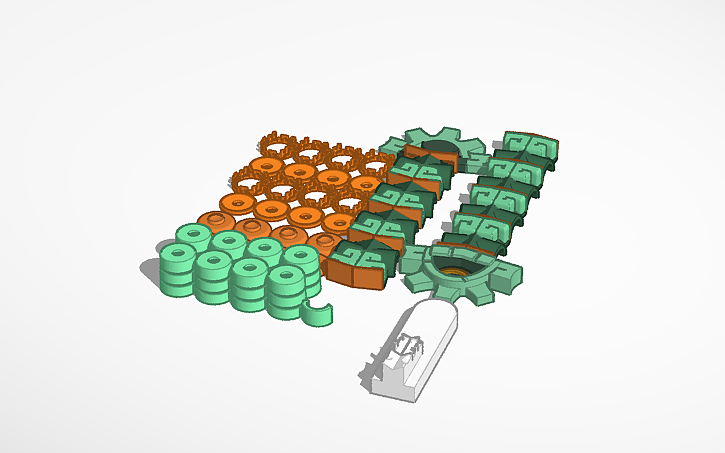 3D design 3D-Printable Battery Cells (TOTK) - Tinkercad
