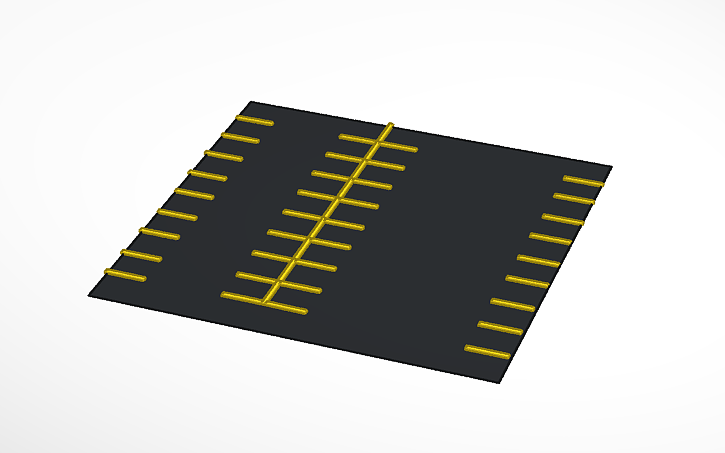 3D design Parking Lot - Tinkercad