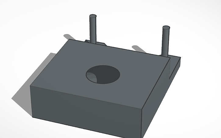 3D design golf ball holder addon 1 | Tinkercad