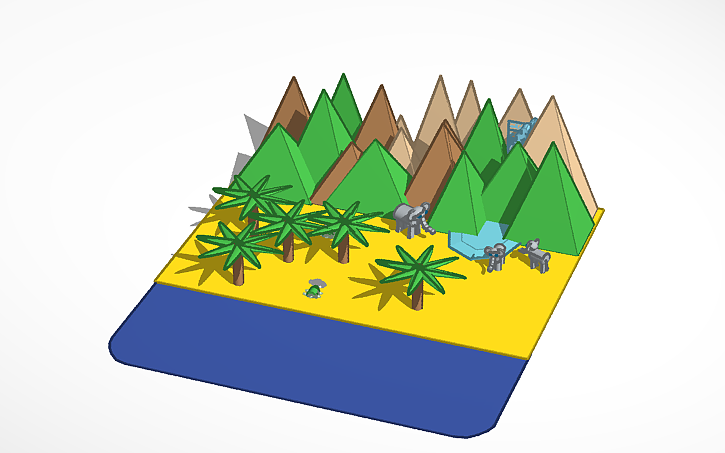 3d Design Животные Tinkercad