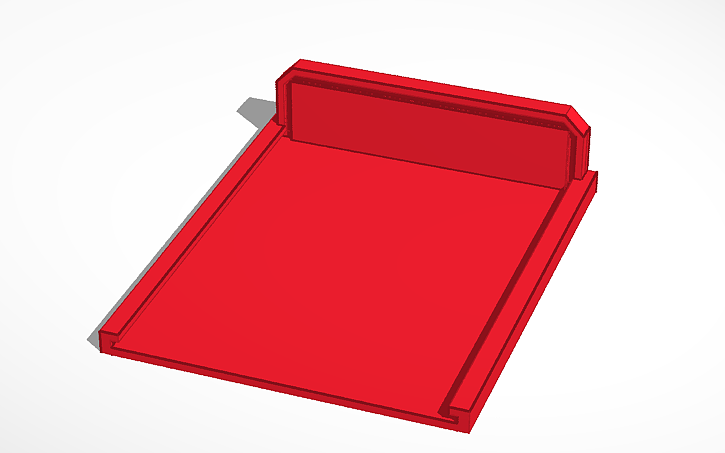 3D design Biometria LCD 1602 + RFID RC522 + Raspberry Pi Case - Tinkercad