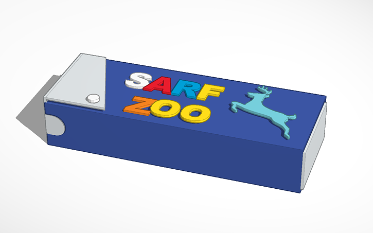 3D design pencil case | Tinkercad