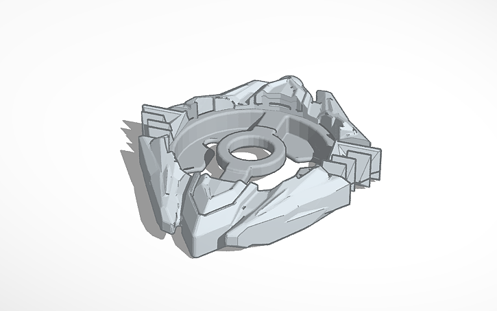 3D design Xcalibur metal blade - Tinkercad