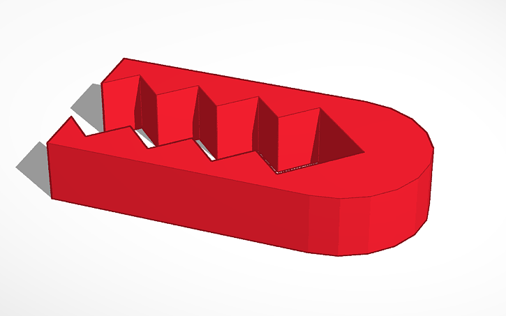 3d Design Bag Clip Tinkercad