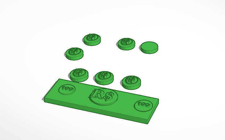 3D design Robux | Tinkercad