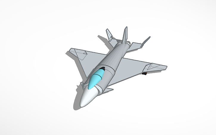 3D design Caza F-34 Figtplane | Tinkercad