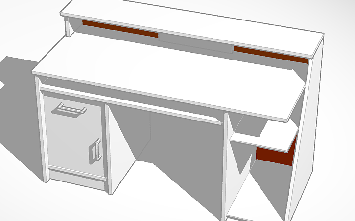 3D design Kosha Desk | Tinkercad