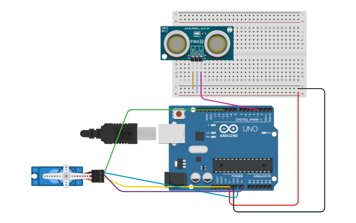 Circuit design sensor - Tinkercad