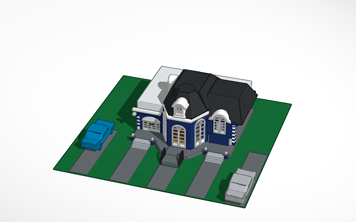 3D design board game house | Tinkercad