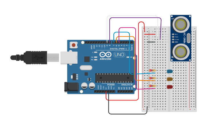 Circuit Design Laboratorio 4 Tinkercad