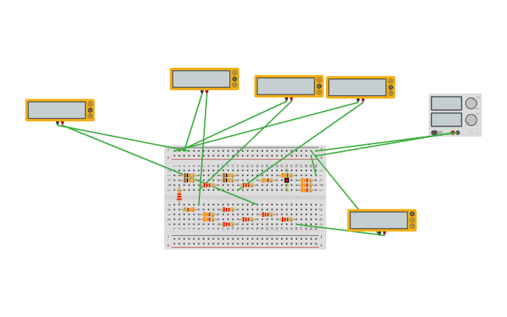 Circuit design Electrical Design Project network 3804 | Tinkercad