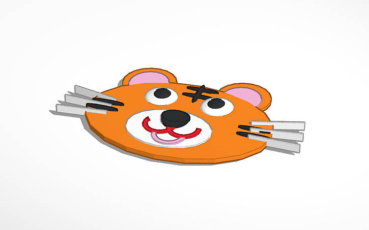 3D design Tiger | Tinkercad