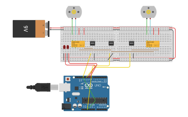 Circuit design Ex5 - Tinkercad