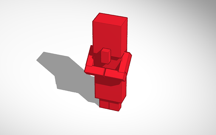 3D design Minecraft Villager | Tinkercad