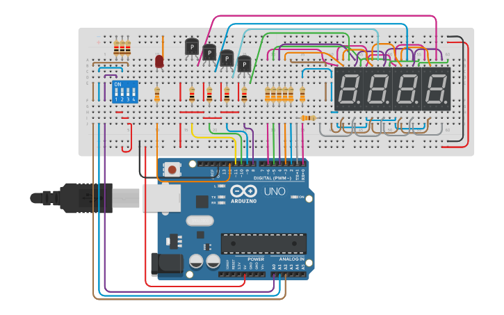 Circuit design Prova Gregory | Tinkercad