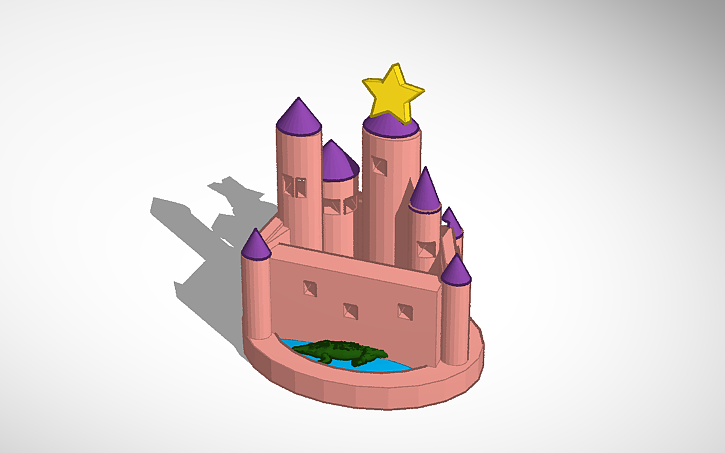 3D design Lily McDaniel- My castle | Tinkercad