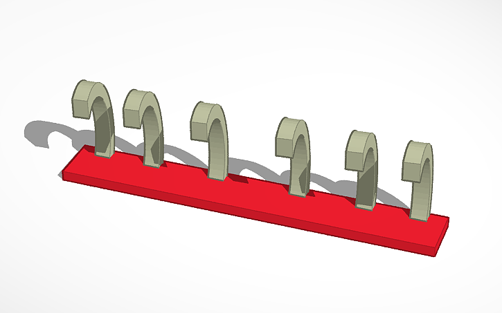 3D design large hook | Tinkercad