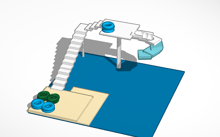 3D design Waterpark - Tinkercad