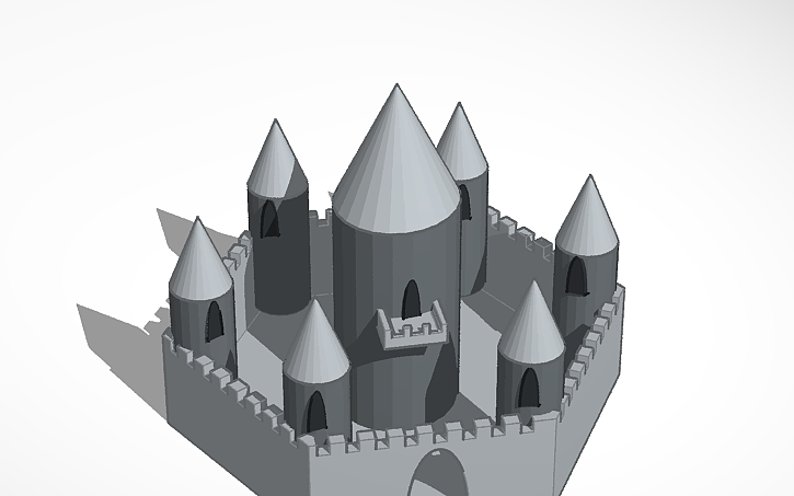 3D design Gabriel Montemayor- My Castle | Tinkercad