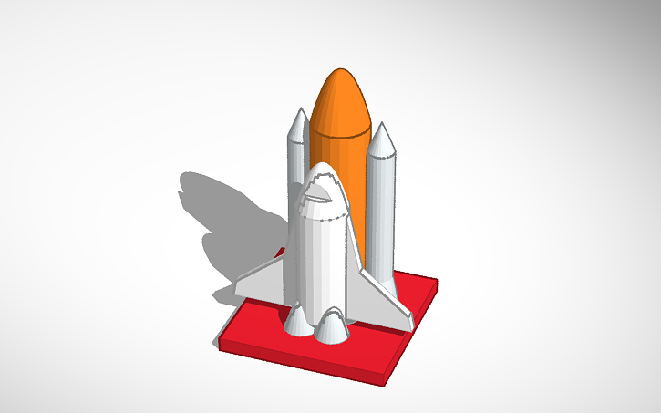 3D design NASA Spaceship | Tinkercad