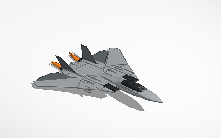 3D design My F-14 Tomcat (Flying) - Tinkercad