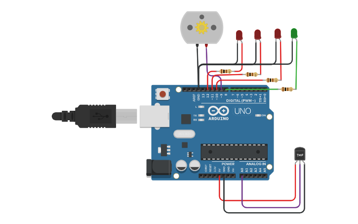 Circuit design 31-26 | Tinkercad