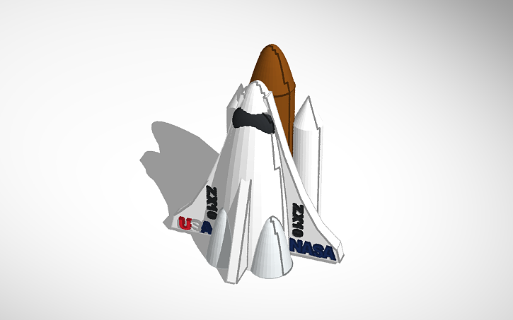 3D design Space Shuttle | Tinkercad