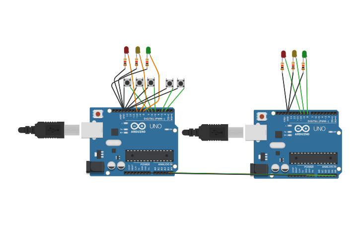 Circuit design SIMON BASE | Tinkercad