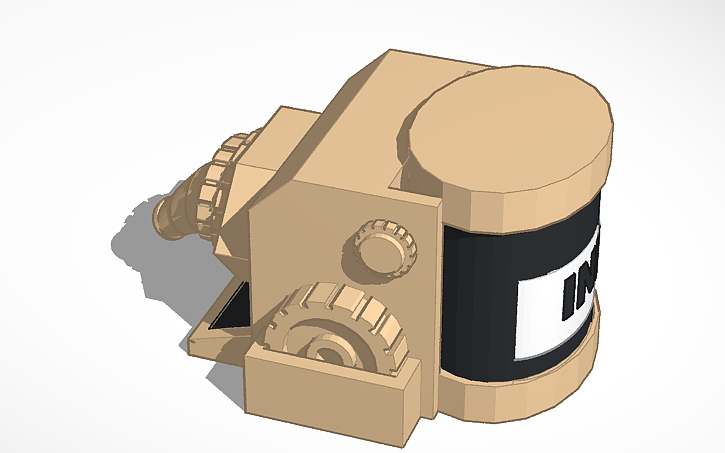 3D design ink machine - Tinkercad