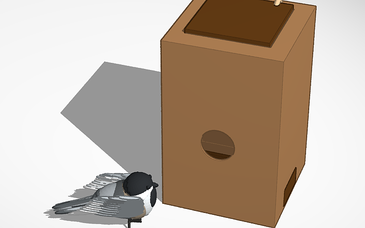 3D design Copy of Birdhouse Design Challenge | Tinkercad
