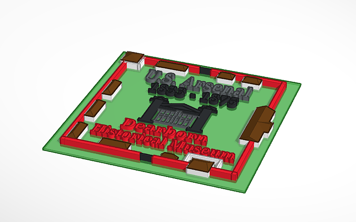 3D design Detroit Arsenal - Dearborn | Tinkercad