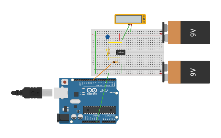 Circuit design Simulation 3 - Tinkercad