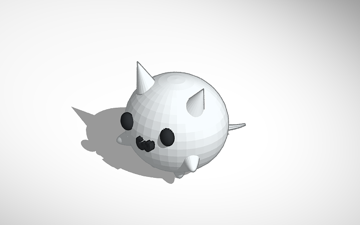 3D design One of my characters: the spiky Kat (PLEASE DON'T COPY ...