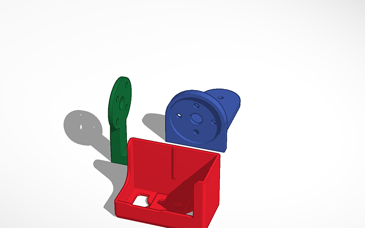 3D design 3DR Y6 GoPro camera brushless gimbal (print ready) - Tinkercad