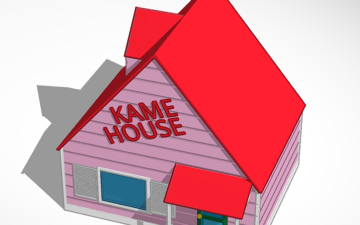 3D design Kame House - Tinkercad