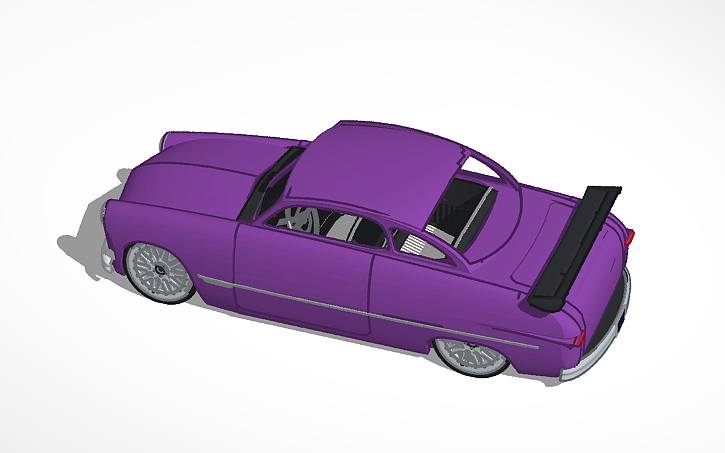 3D design classic drift car - Tinkercad
