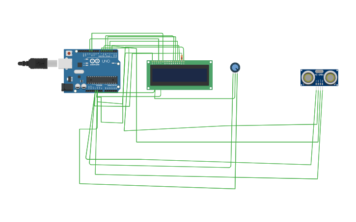 Circuit design distance calculating - Tinkercad