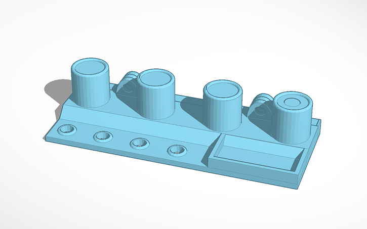 3D design RC tool stand - Tinkercad