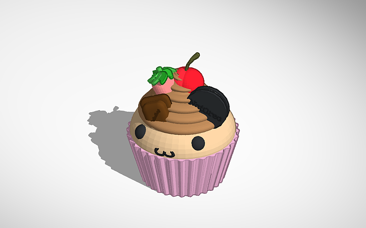 3D design Gacha life me As a Cupcake Critter :D - Tinkercad