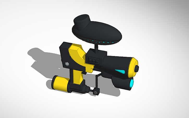 3d Design Hero Shot Replica Splatoon Tinkercad