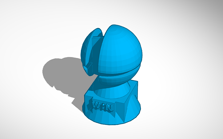 3D design Smash Ball Trophy - Tinkercad